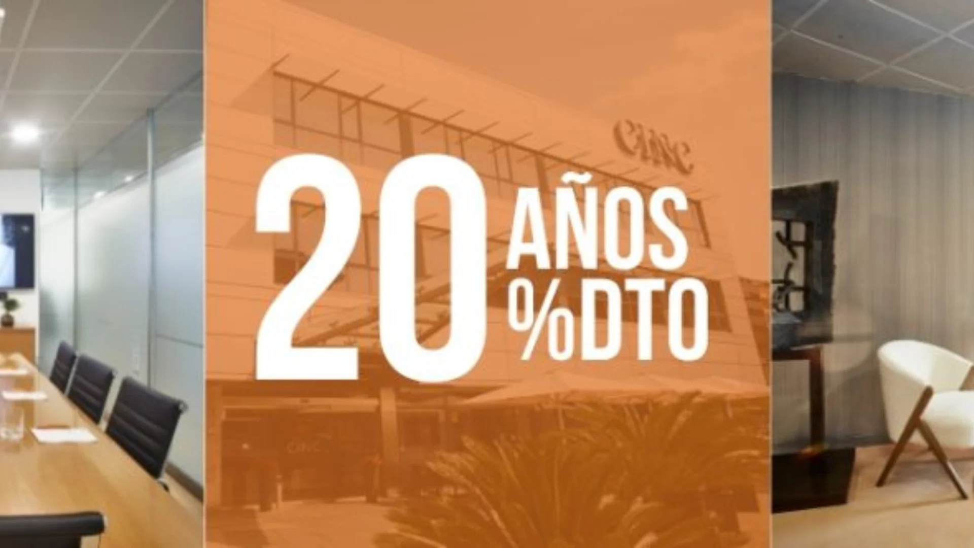 20 years leading work spaces in Girona: this month, 20% discount on our services - CINC